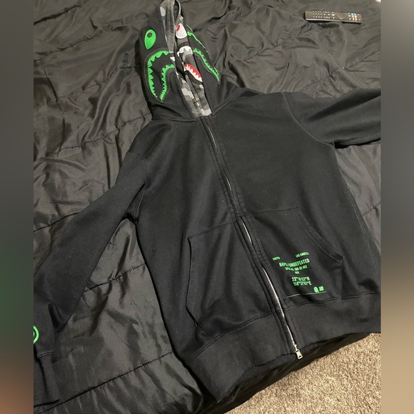 Bape | Jackets & Coats | Bape Jacket Undefeated Double Hood | Poshmark